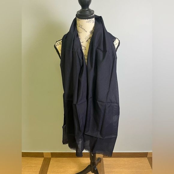 COS | Accessories | Cosnavy Scarf Nwt | Poshmark